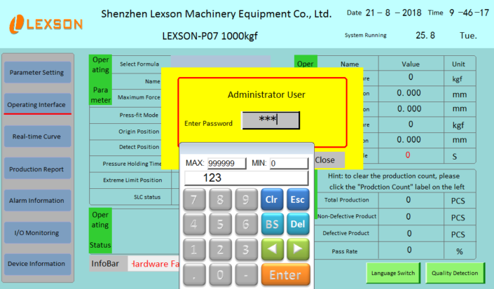 Highly Precision Lexson 1 Ton Electric Servo Press Machine – Lexson