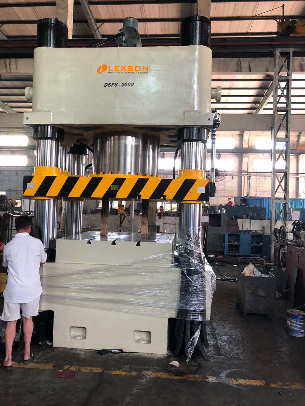 4 Post Hydraulic Press Machine Manufacturers - Lexson Machinery