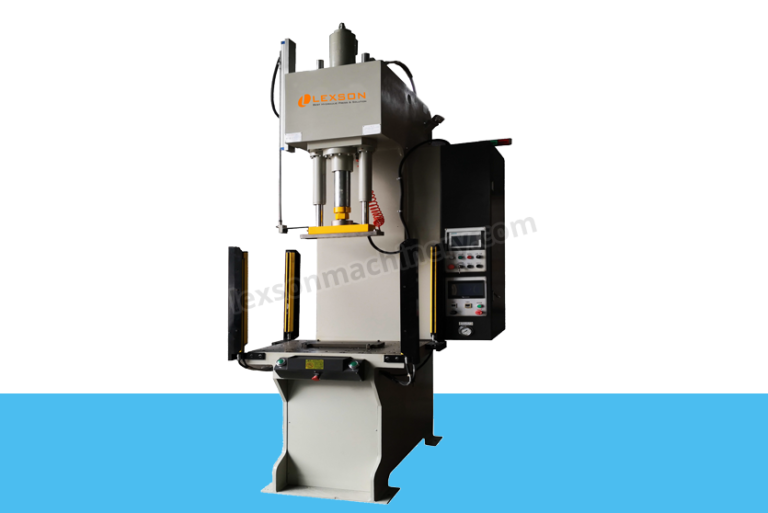 Precision Press Machine - Servo Hydraulic 10 Ton C Frame Press - Lexson